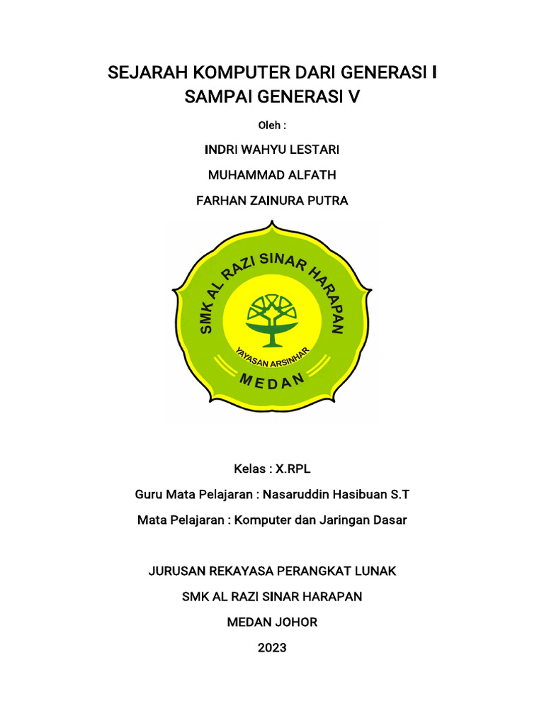 SEJARAH KOMPUTE-WPS Office | PDF