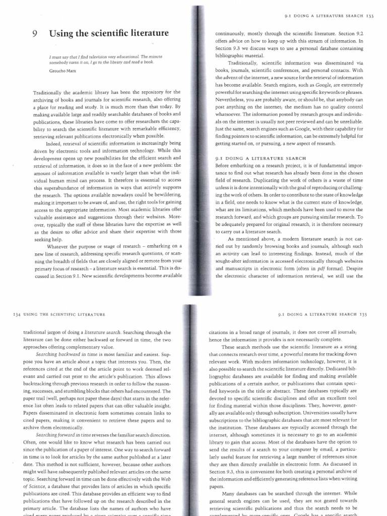 09 The Art of Being A Scientist | PDF