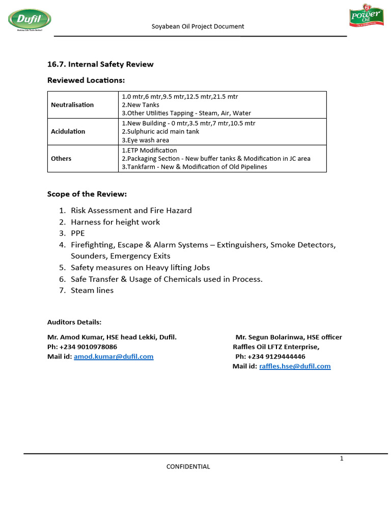 Safety Handover | PDF