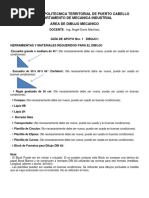 Uso y Manejo de la Regla T en Dibujo Técnico | PDF | Perpendicular ...