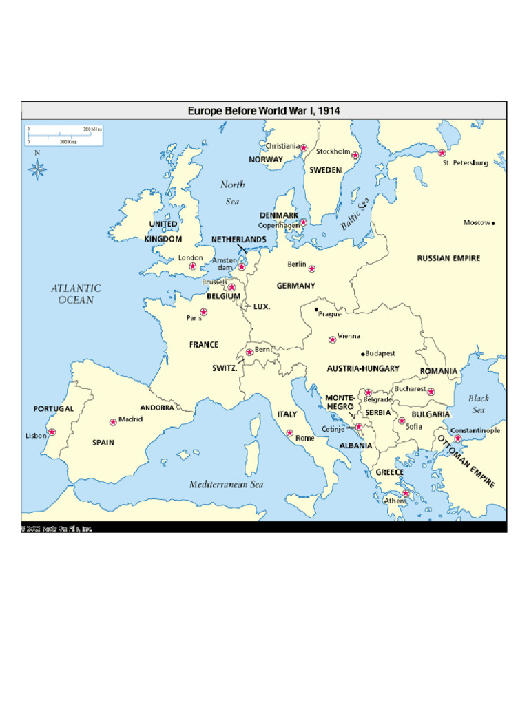 Map Analysis Before After WWI 3 5 | PDF
