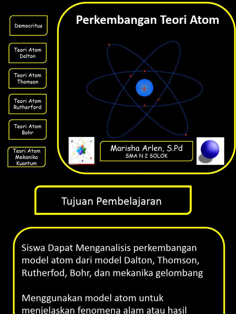 Perkembangan Teori Atom | PDF