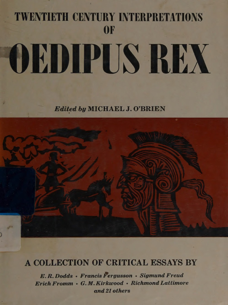 Twentieth Century Interpretations of Oedipus Rex | PDF
