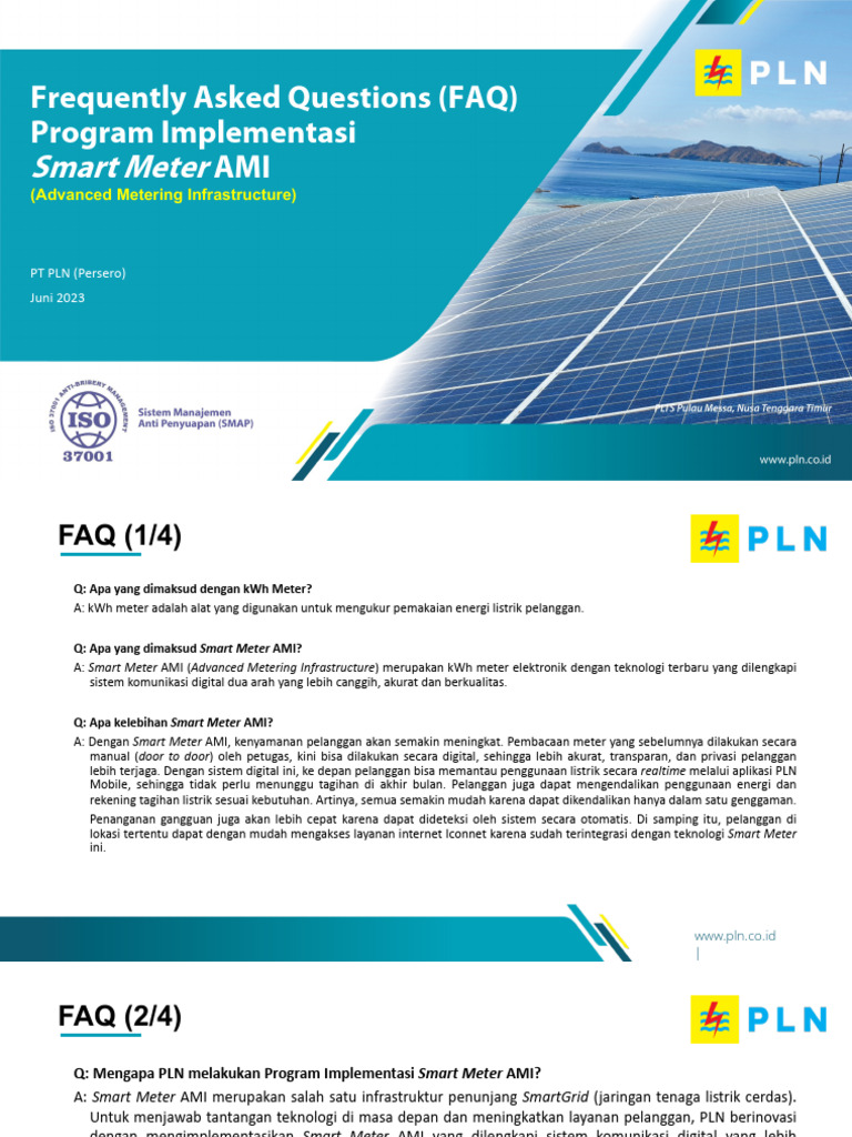 FAQ Implementasi AMI - Eksternal | PDF