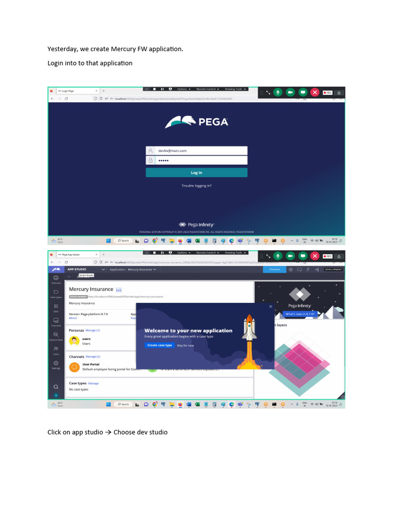 Pega Class 7 AM 10 Jan 2023 | PDF