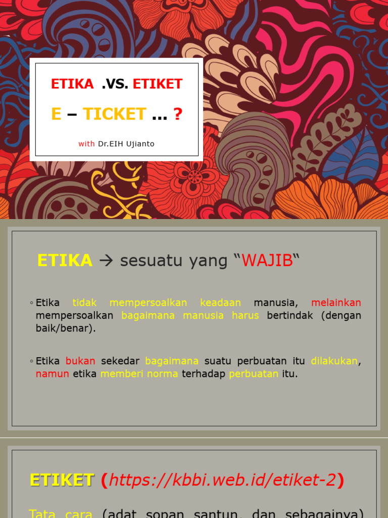 02 02 ETIKA Versus ETIKET-23 | PDF