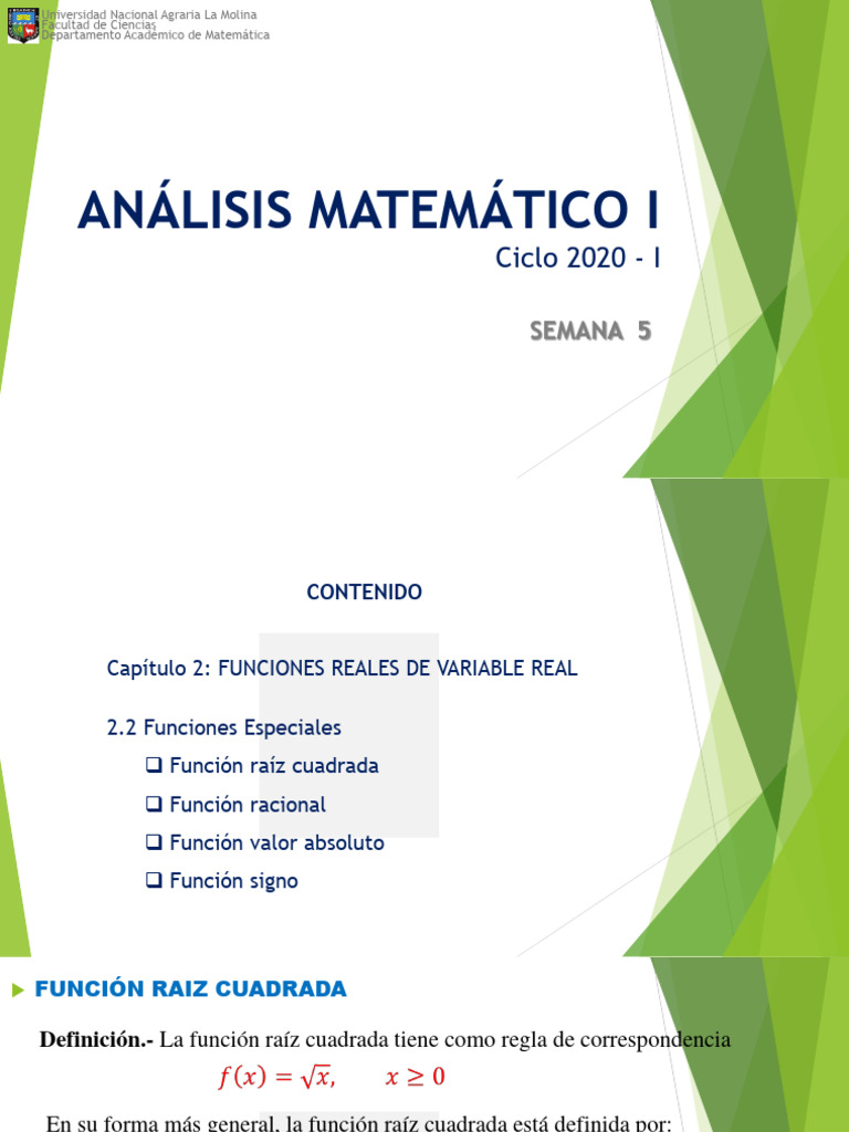 Sem5 Am1 | PDF | Asíntota | Función (Matemáticas)