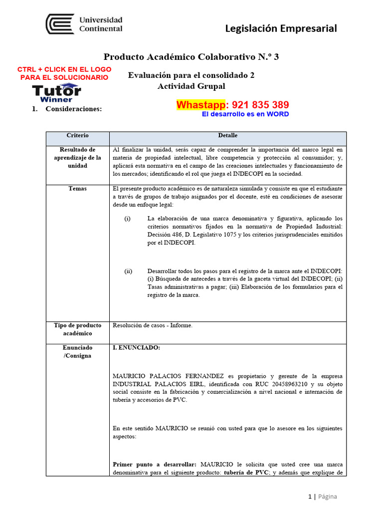 Tw-Legislacion Empresarial Pa3 - c2 - s6 - Dic 2023 | PDF