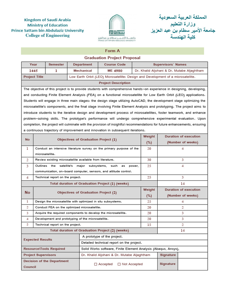 GP Form A-S2-2023-24 - DR Khaled-Dr Mutabe | PDF | Prototype | Finite ...