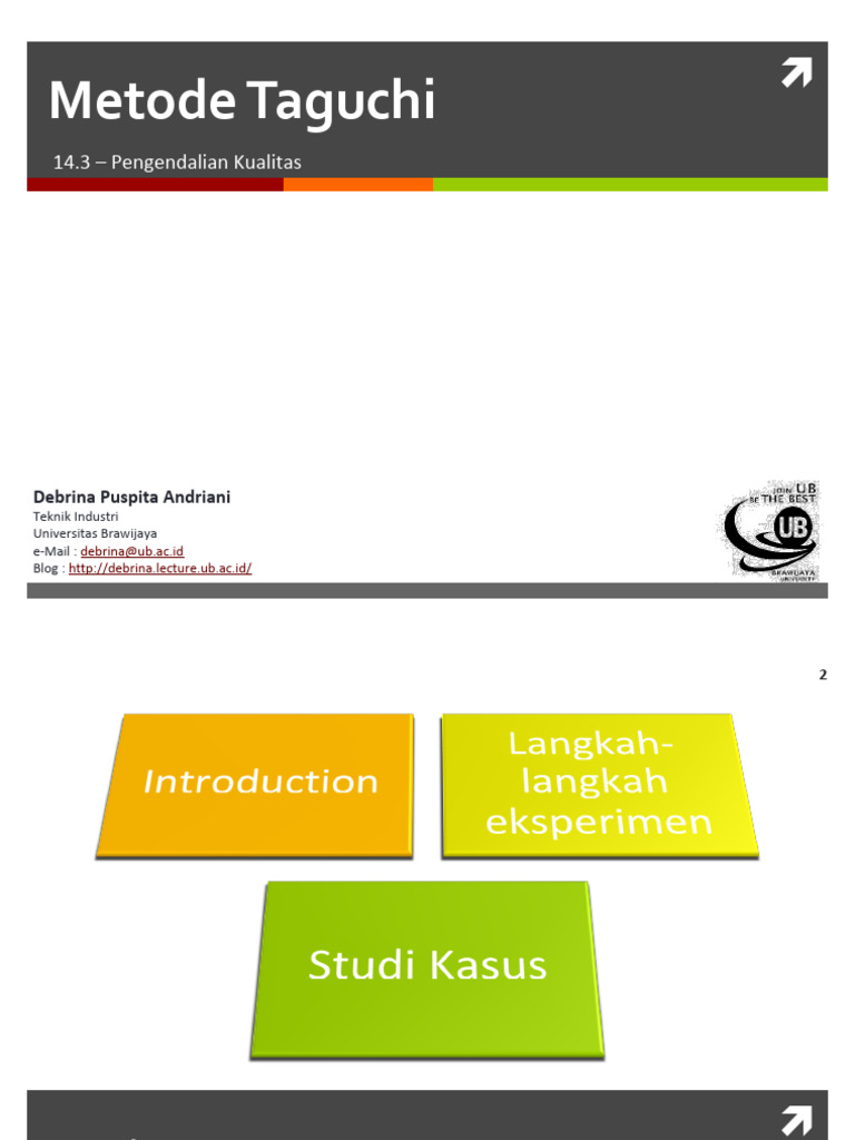 14.3 Metode Taguchi | PDF