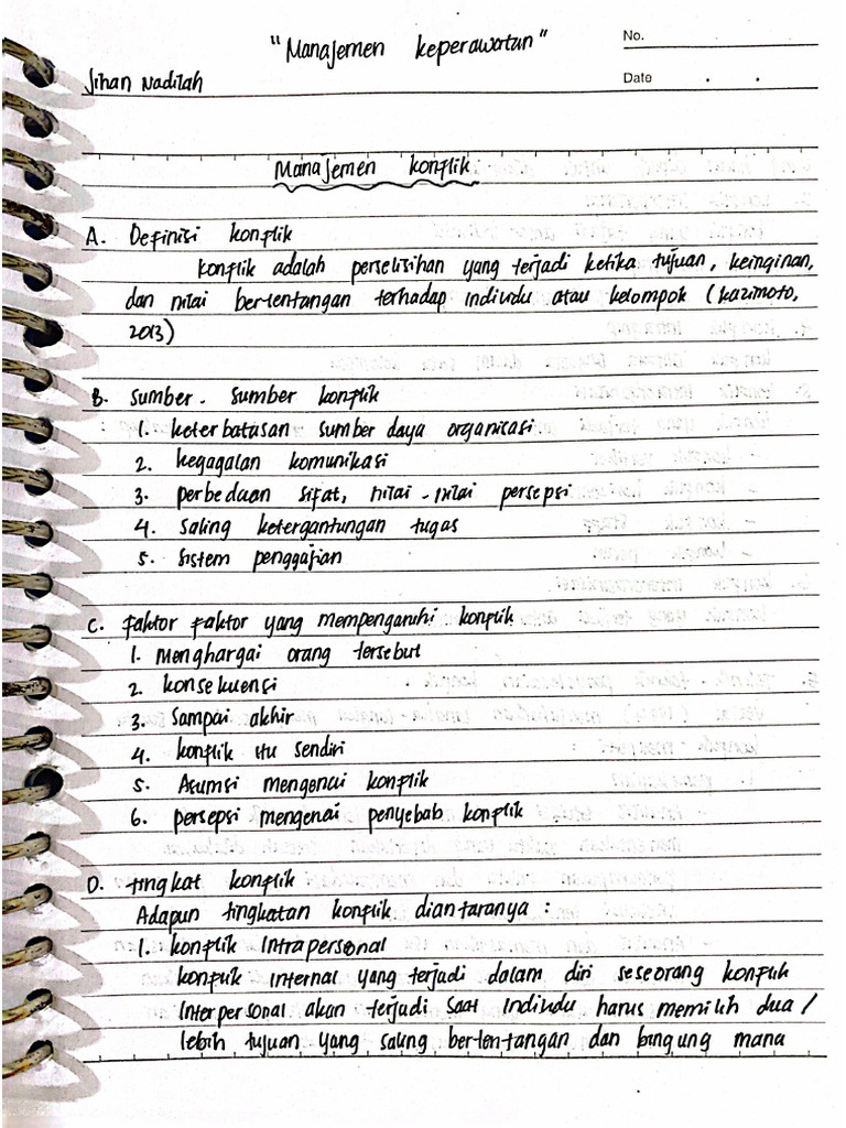 Jihan Nadilah_MANKEP RESUME MANAJEMEN KO | PDF