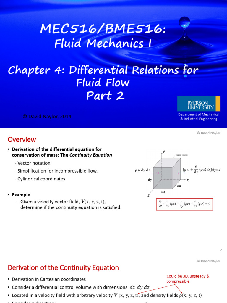 Chapter 4 Part 2 v2 | PDF | Fluid Dynamics | Chemical Engineering