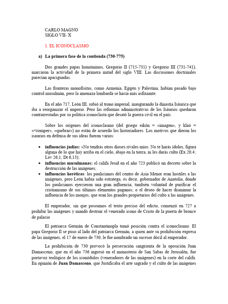 Carlo Magno | PDF | Historia