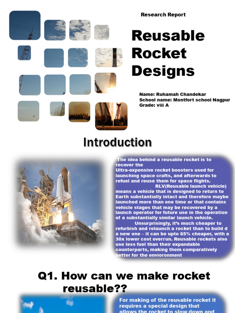 Reusable Rocket Designs | PDF | Rocket Engine | Liquid Propellant Rocket