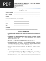 Asset Assignment Form Template | PDF | Laptop | Mobile Phones