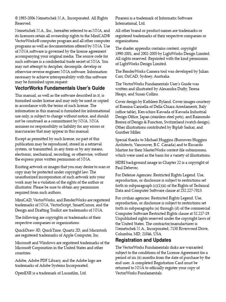 VectorWorks 12 5 | PDF | License | Proprietary Software