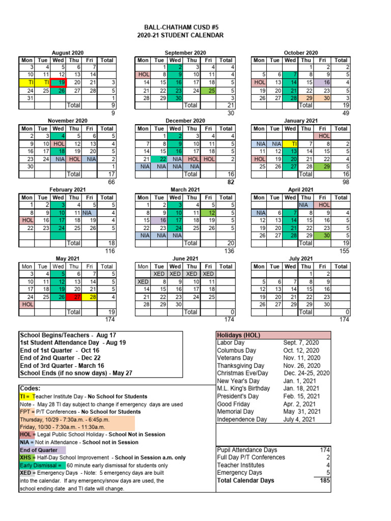 2020-21 Student Calendar | PDF | Traditions | Public Holiday