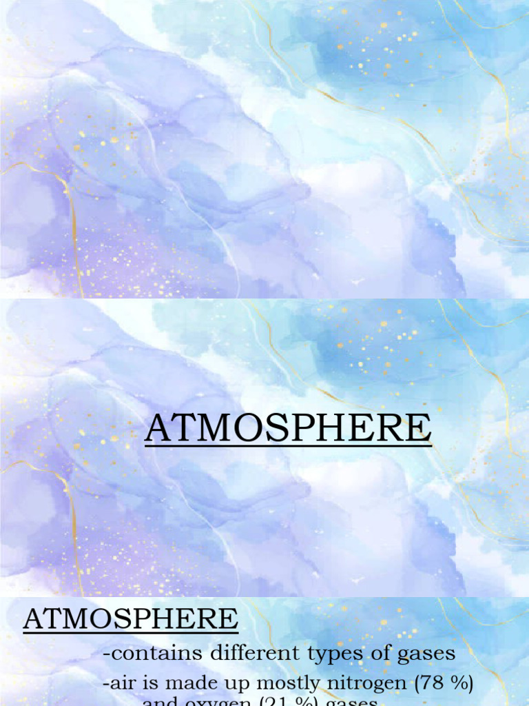 Atmosphere | PDF