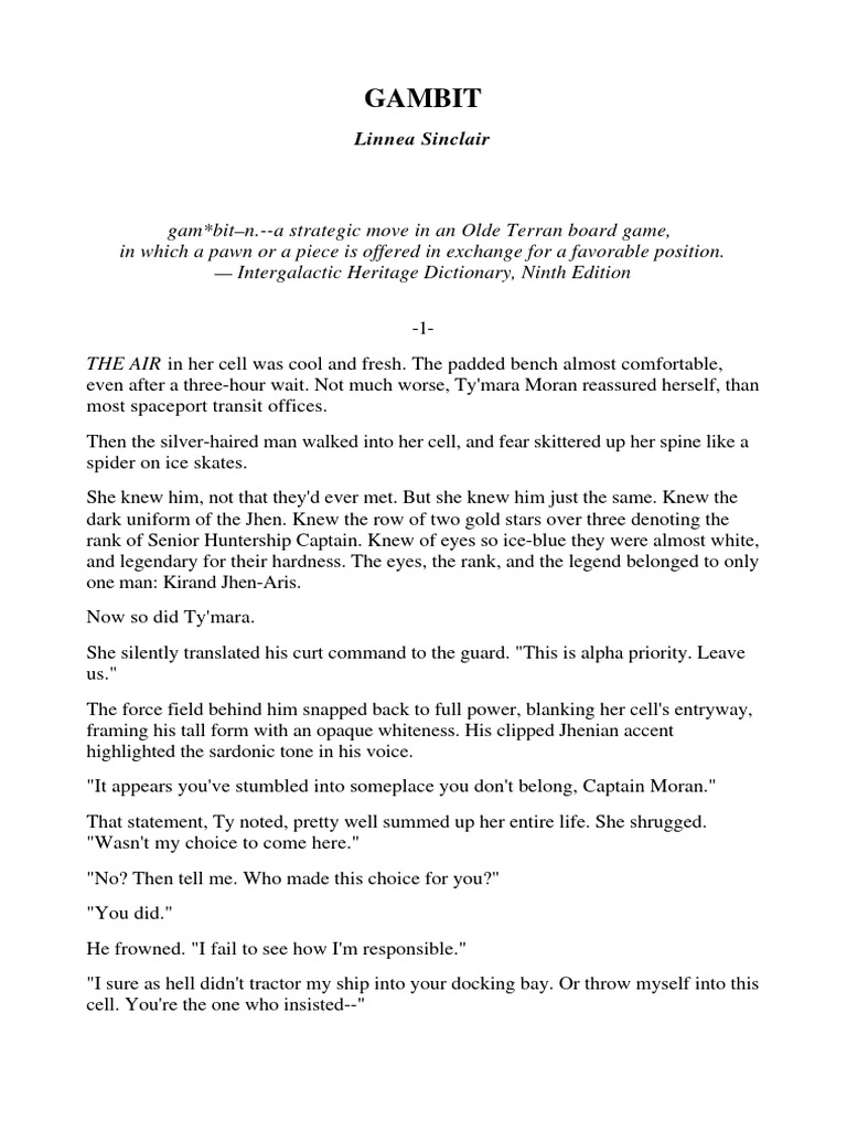 Sinclair, Linnea - Short Stories - Gambit | PDF | Stairs