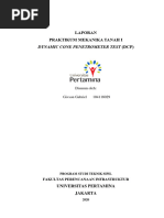 Laporan Uji DCP untuk Perkerasan Jalan | PDF