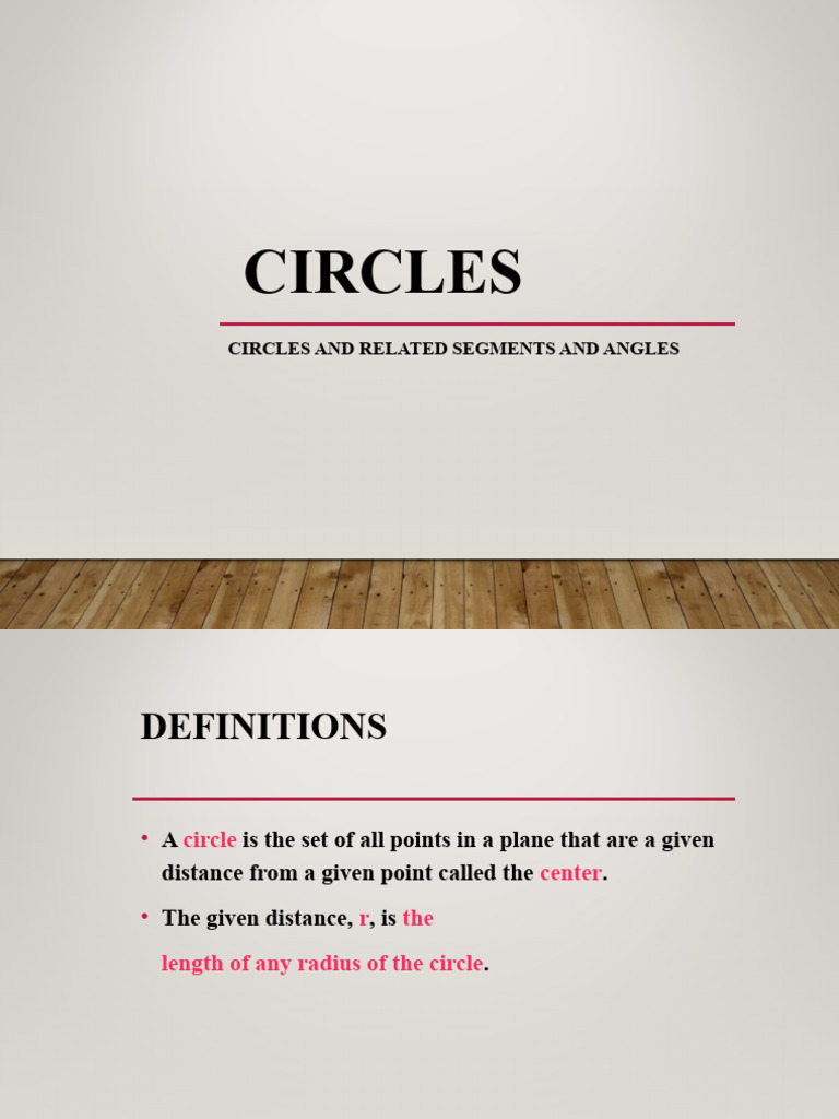 G7 Math Q3 Week 7 Circle and Related Segments and Angles | PDF | Circle ...