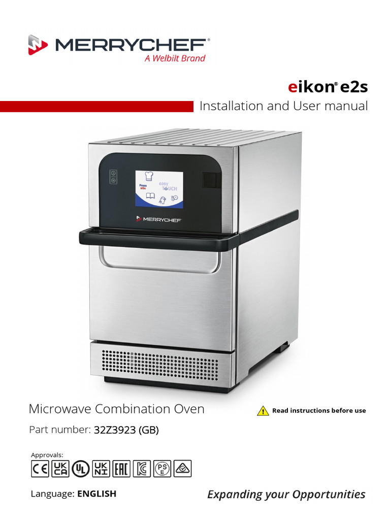 MCHF EIKON E2S - Iom | PDF | Oven | Safety