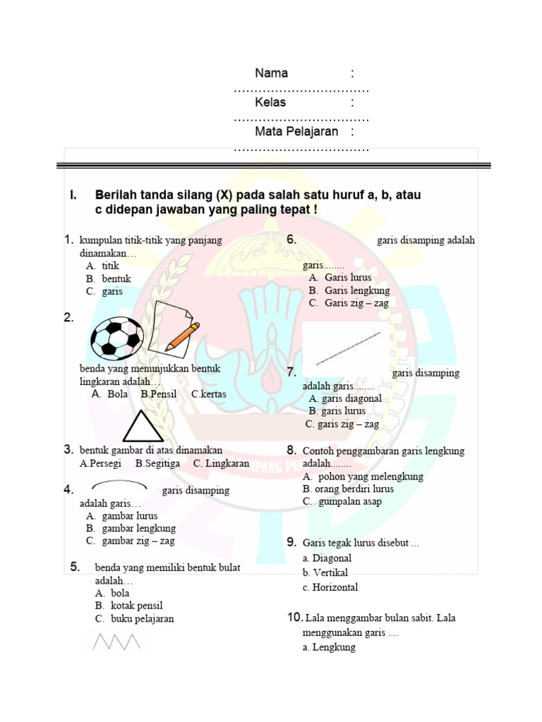 Sts SBDP Kelas 1 Bu Putri | PDF
