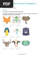 Wild Animals Chart | PDF