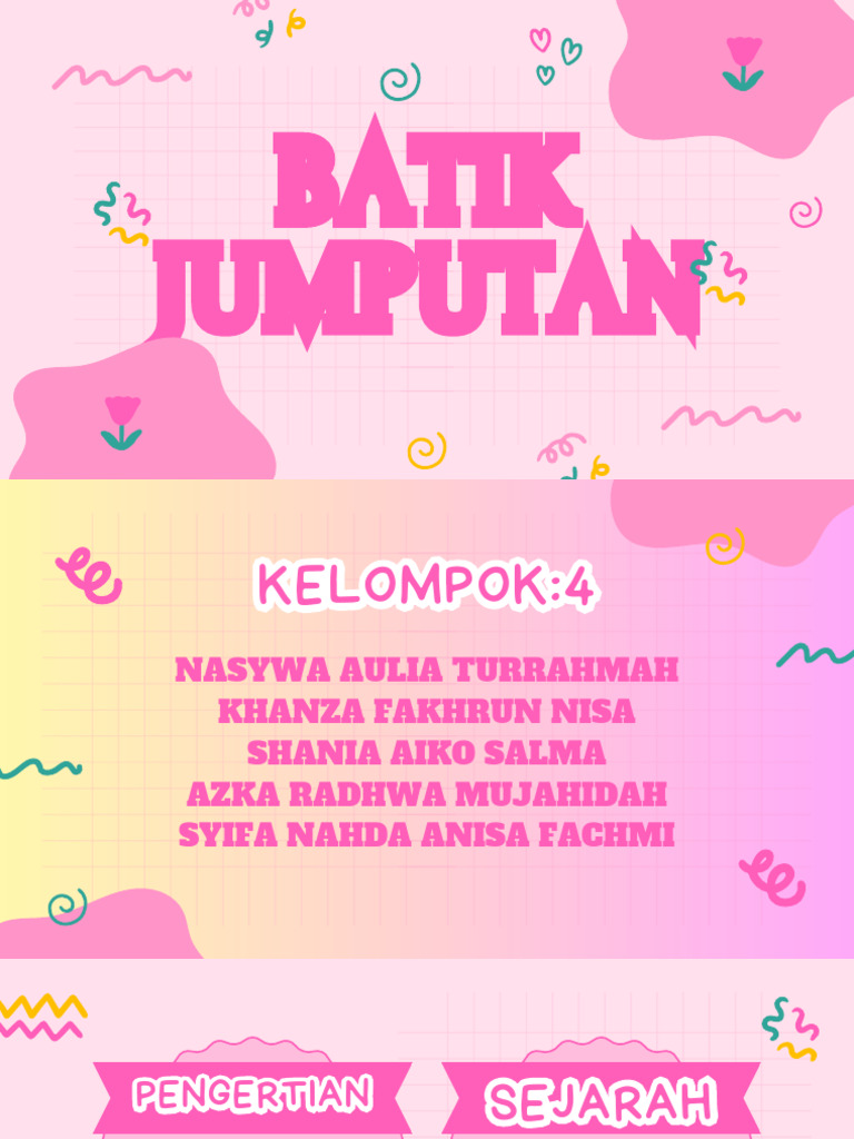 Batik Jumputan | PDF