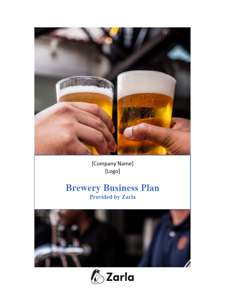 Zarla Brewery Business Plan Template Download 20230927 | PDF | Balance ...