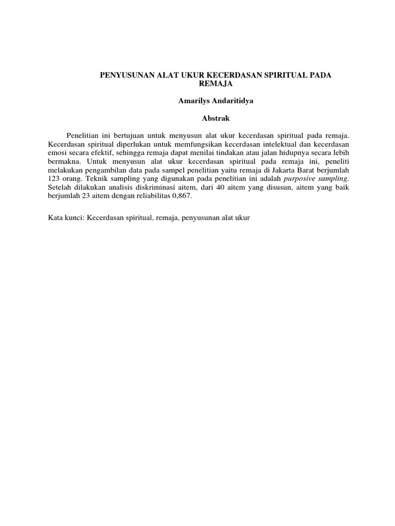 Penulisan 1 - PTA 20-21 | PDF