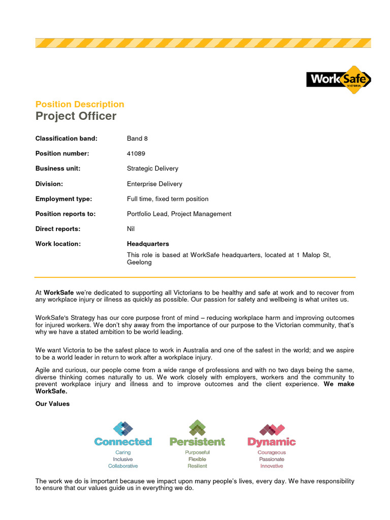 PD Project Officer - FINAL | PDF