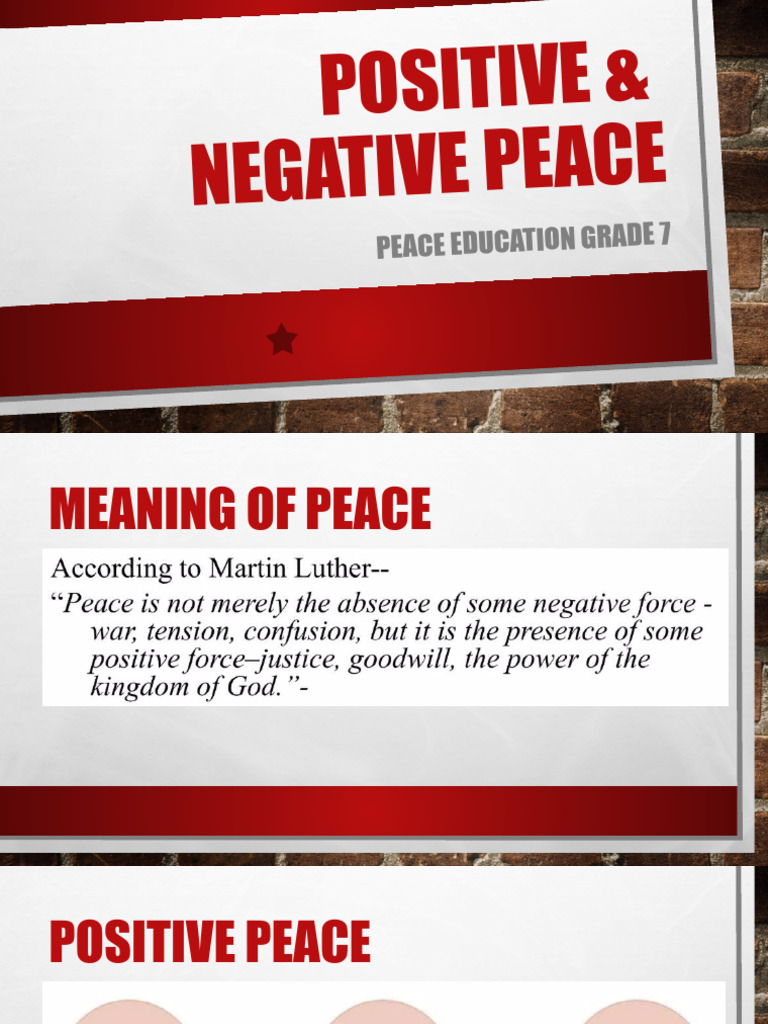 Peace Education Grade 7 Guide | PDF