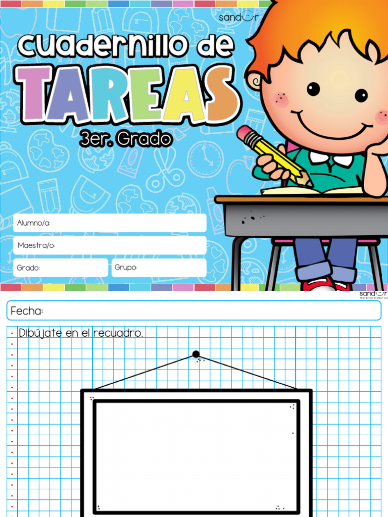 Cuadernillo de Tareas 3er Grado | PDF | Color | Arco iris