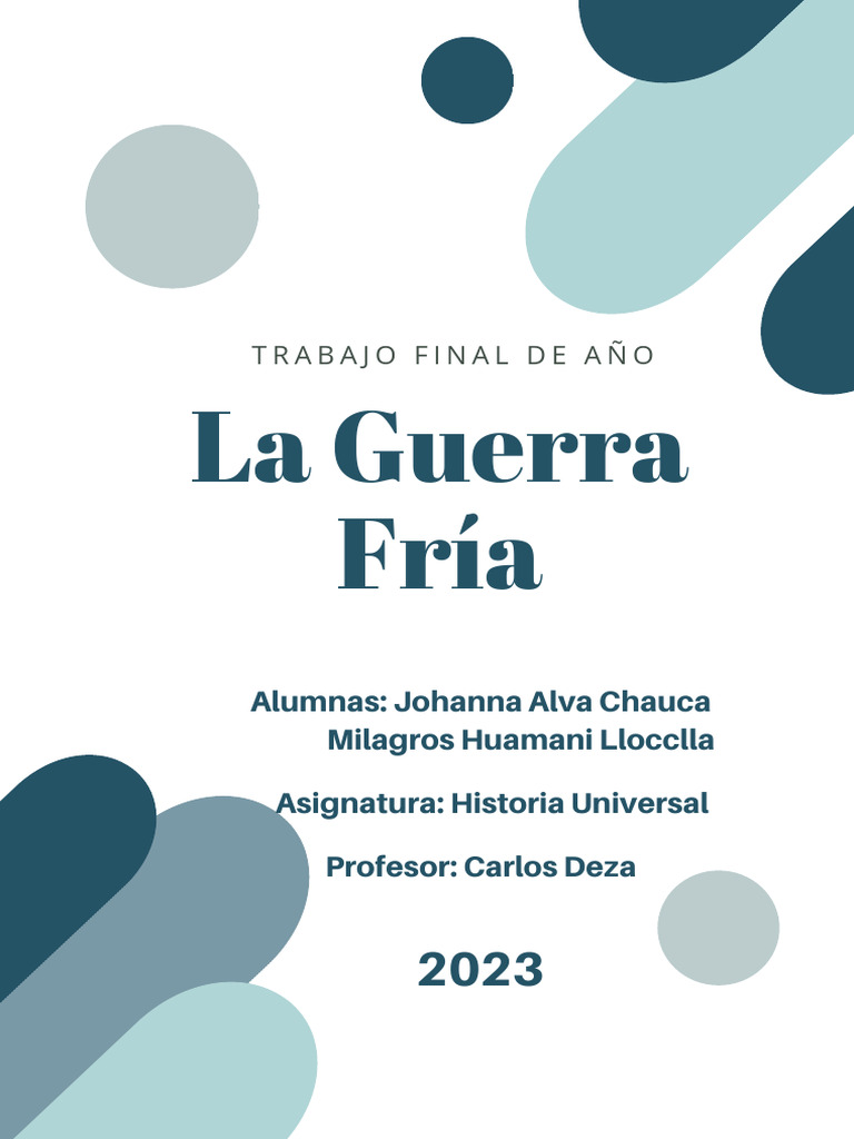 Documento A4 Portada Trabajo Final de Carrera Azules Pastel | PDF
