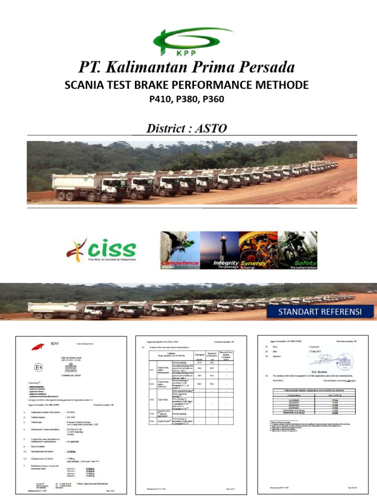 Scania Test Brake Methode | PDF | Clutch | Brake