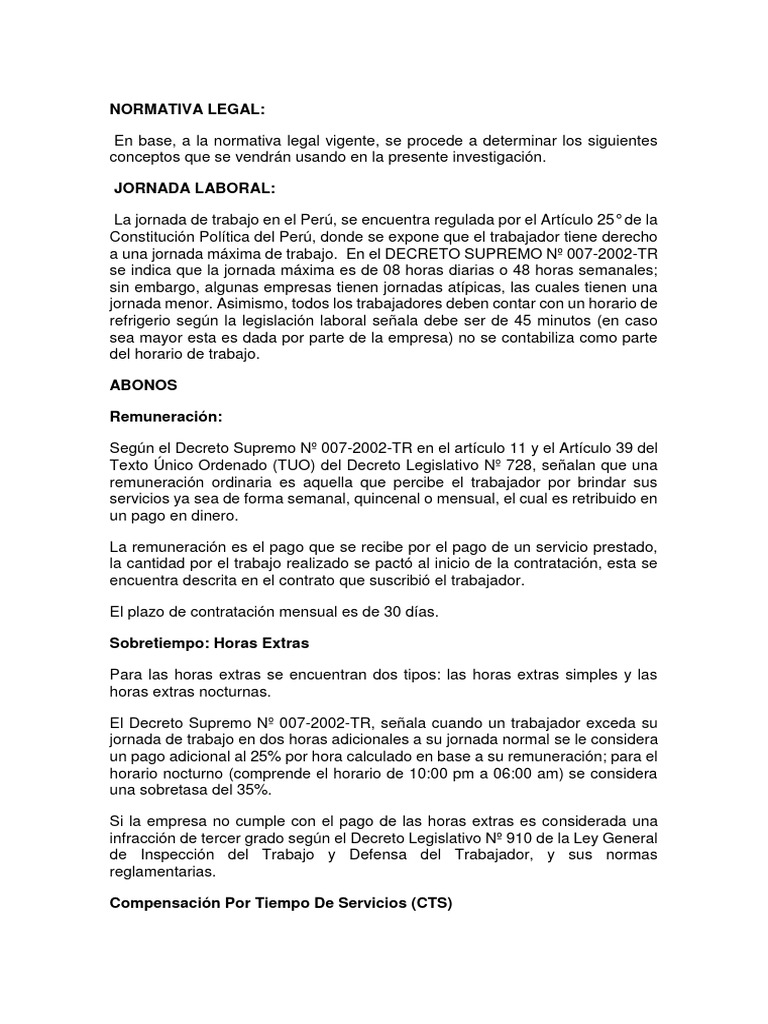 Normativa Legal | PDF