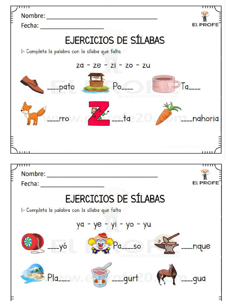 Silaba El Profe | PDF