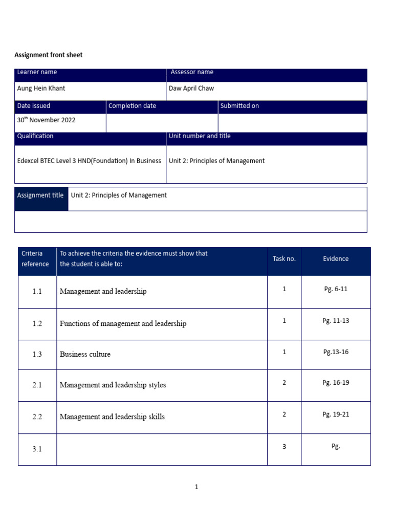 Principle of Management | PDF