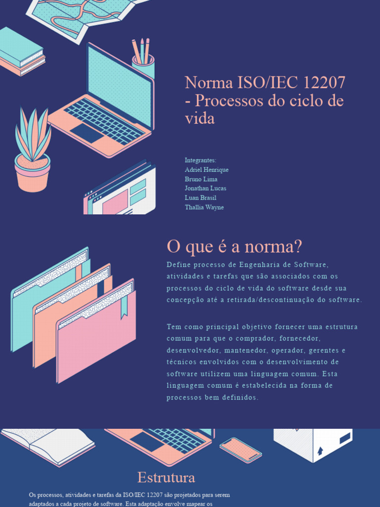 Apresentação ISO 12207 | PDF
