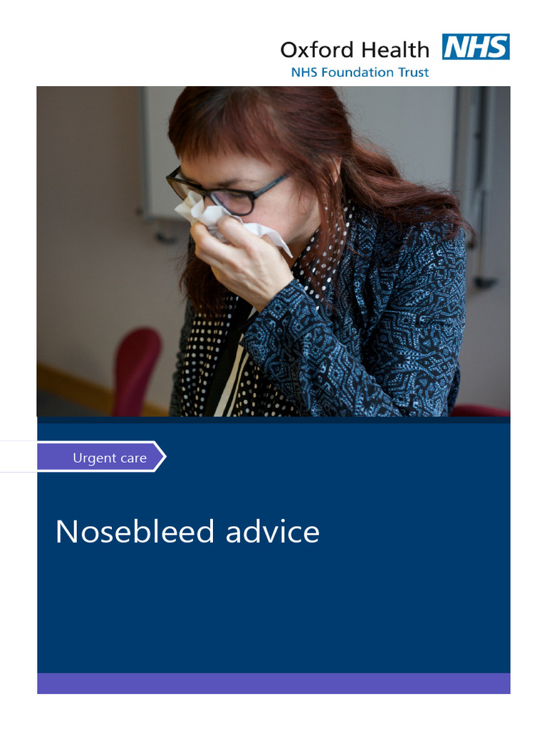 OP 155.15 Nosebleed Advice | PDF | Home & Garden