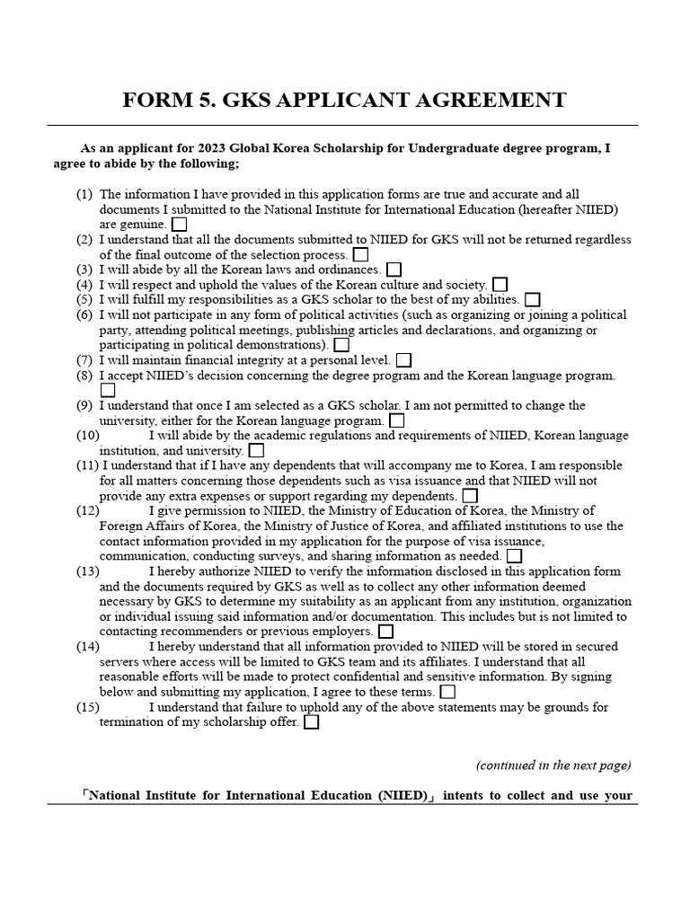 2023 GKS-U Application Forms FORM 5 & 6 | PDF | Mental Disorder ...
