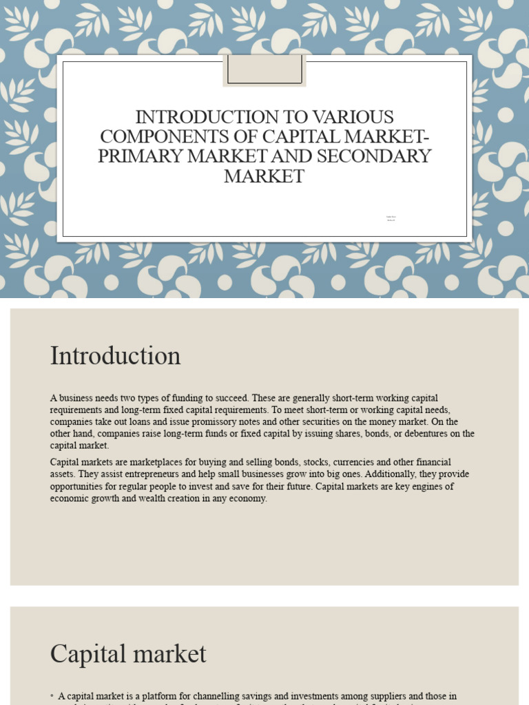 Invst Law | PDF | Financial Markets | Capital Market