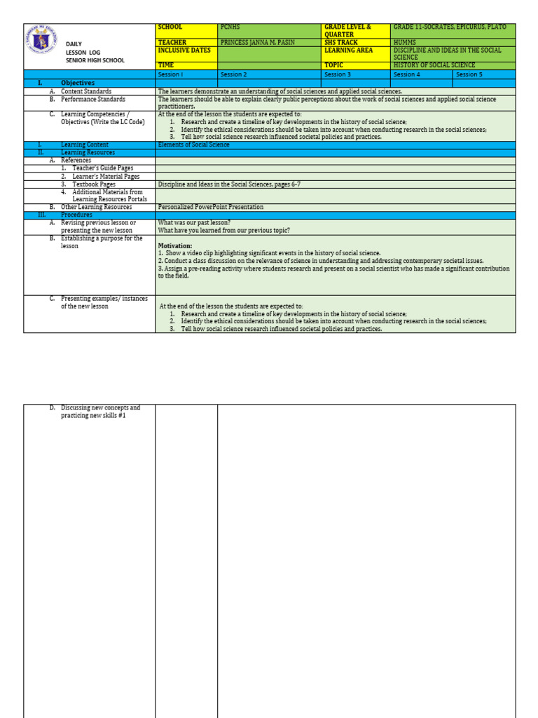 Session I Session 2 Session 3 Session 4 Session 5 | PDF