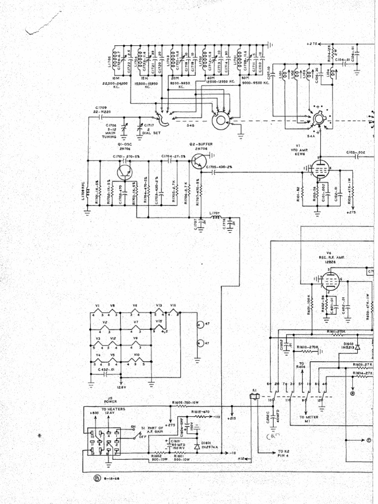 Swan 350C Schematic | PDF