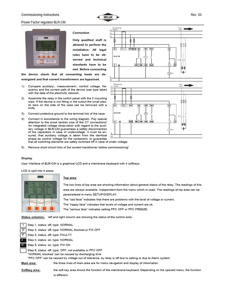 BLR CM Installation Guide | PDF | Electrical Components | Electronics
