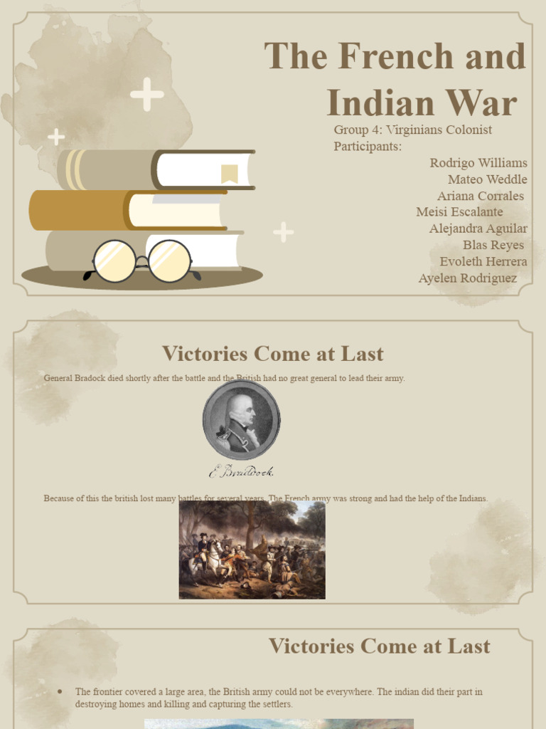 History THE FRENCH AND INDIAN WAR PRESENTATION | PDF