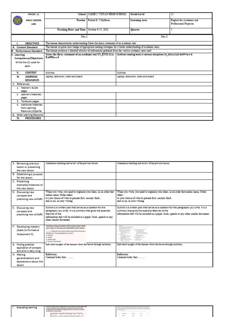 Dll-Eapp 2nd Week | PDF | Learning | Cognitive Science