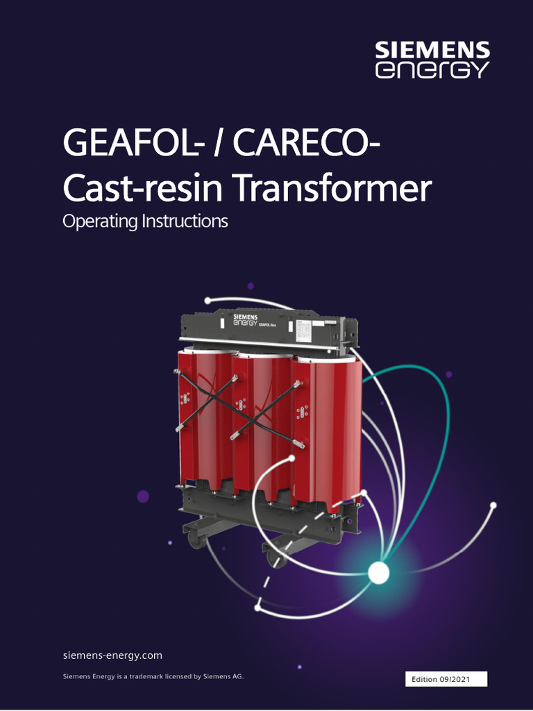 User Manual Geafol Neo en | PDF | Transformer | High Voltage