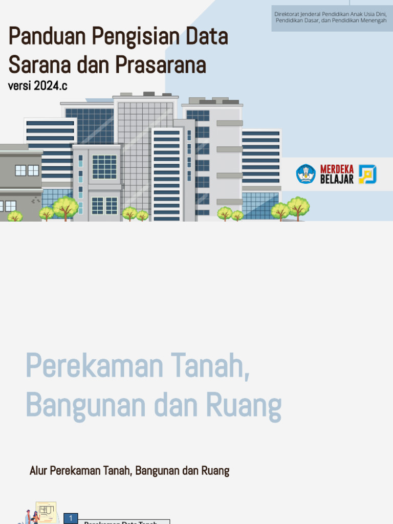 Panduan Pengisian Data Sarana Dan Prasarana (Dapodik Versi 2024.c) | PDF